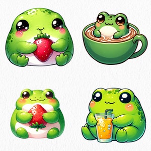 Kawaii Chunky Toad Digital Stickers, Valentine Png, Cute Toad Png,funny ...