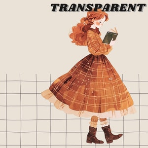 Vintage Reading Digital Stickers, Book Journaling, Romantic Regency ...