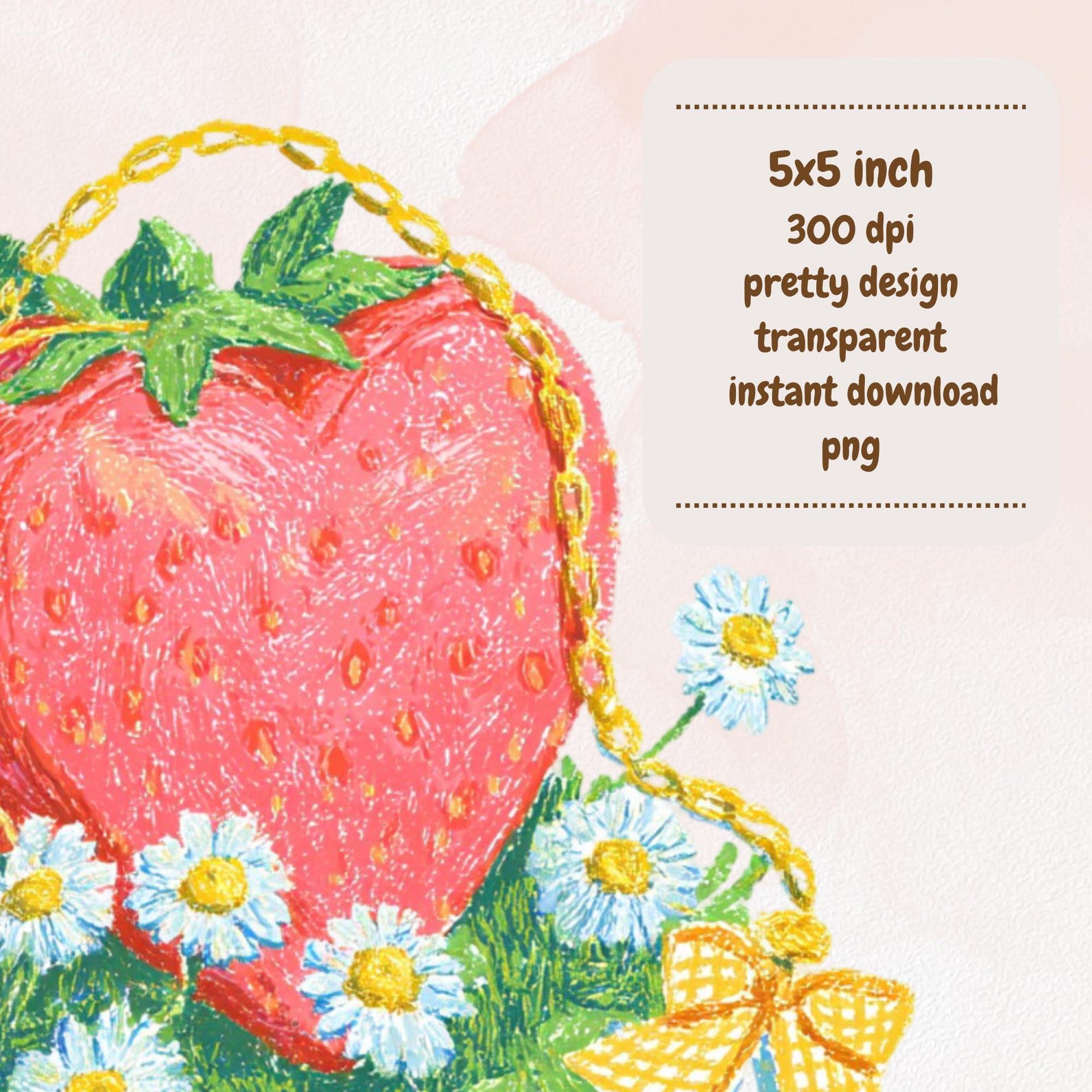 Strawberry Dreams Clipart Bundle Lazy Day Sticker Set Summer Goodnote ...