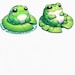 Kawaii Chunky Toad Digital Stickers, Valentine Png, Cute Toad Png,funny ...