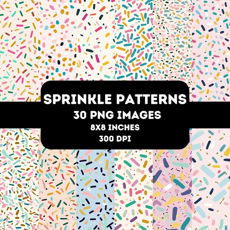 Sprinkle Paper - Etsy