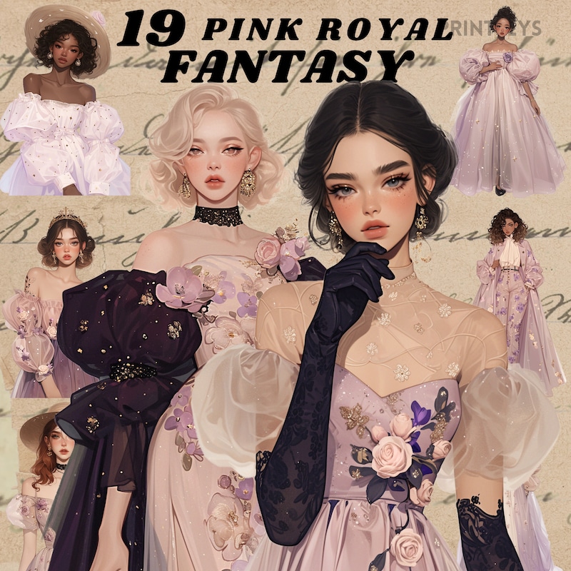 Fantasy Outfit Template - Etsy UK