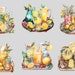 Watercolour Lemonade Tray Clipart Bundle, Summer Vibes Clipart, Lemon ...