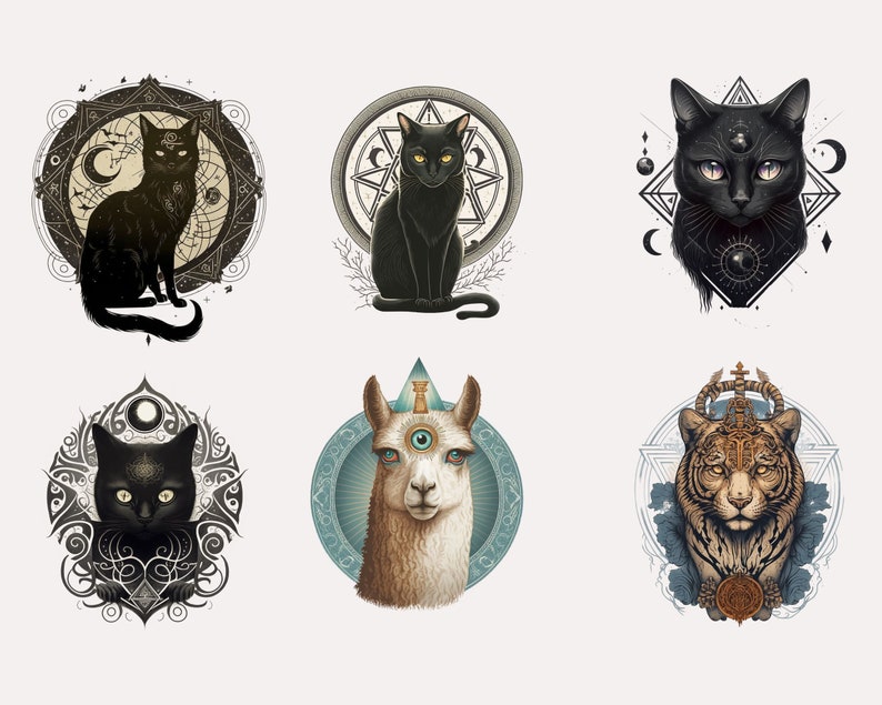 Mystical Witches Pets Clipart, Wiccan Png, Moth Png, Mystical Clipart ...