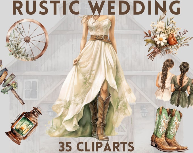 Rustic Wedding Invitation, Rustic Wedding, Country Wedding Invitation ...