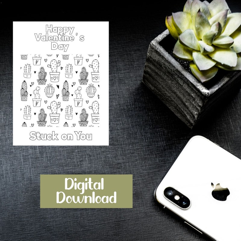 Stuck on You Cactus - Etsy