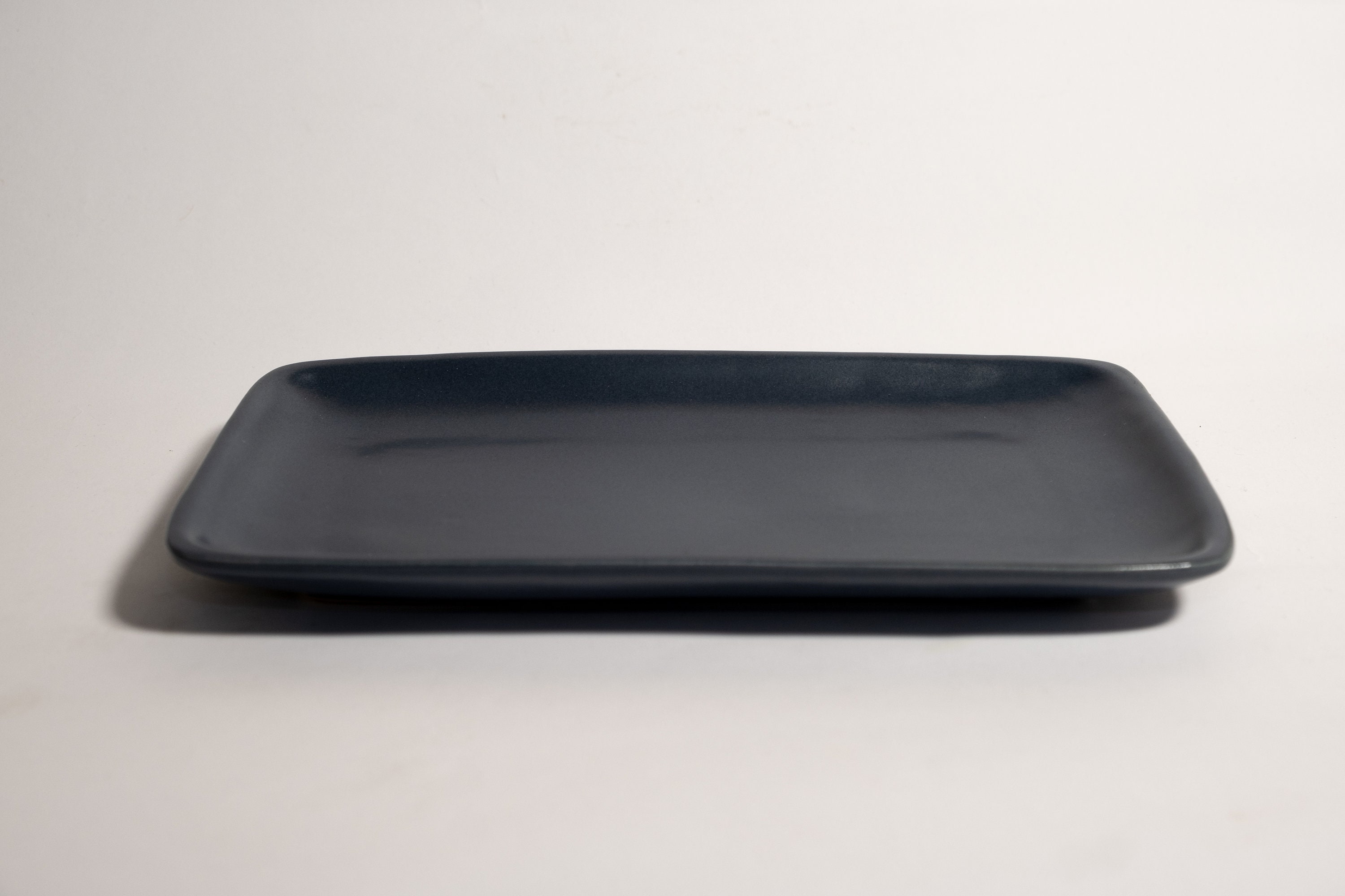Handmade Ceramic Rectangle Platter , Appetizer Tray Set of 2 ...