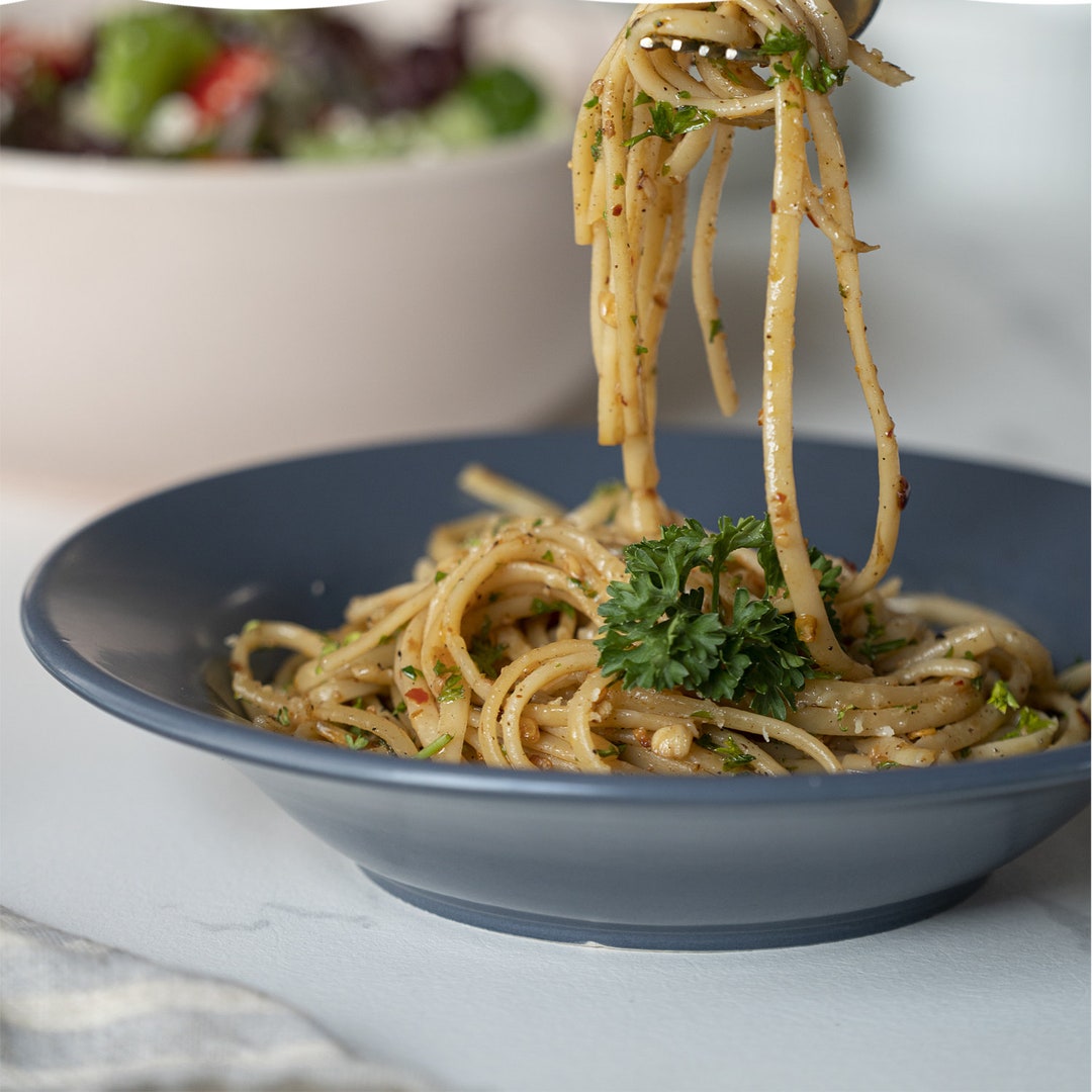 Handmade Ceramic Pasta Plates Set of 2, Thanksgiving Dinner ...