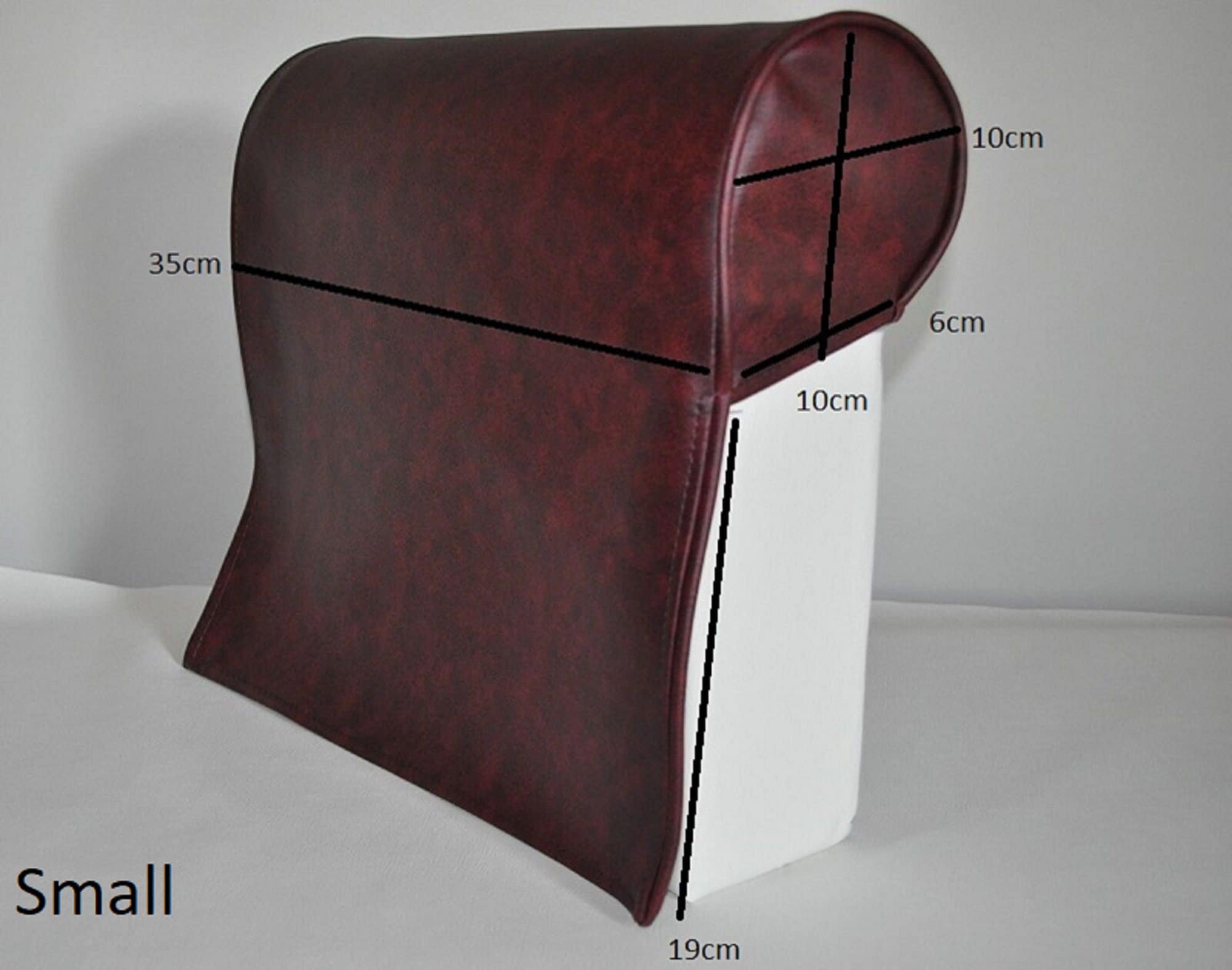 Oxblood Pair Faux Leather Queen Anne Style Antimacassar Sofa Chair Arm Cap Protectors - Etsy UK