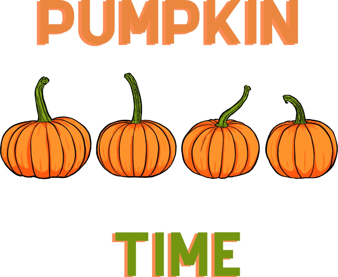 Pumpkin Time SVG, Fall Sign SVG, Pumpkin Script SVG, Digital Download ...