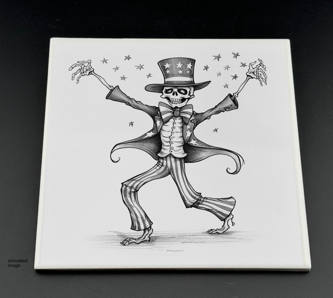 6" Laser Engraved White Ceramic Tiles - Etsy