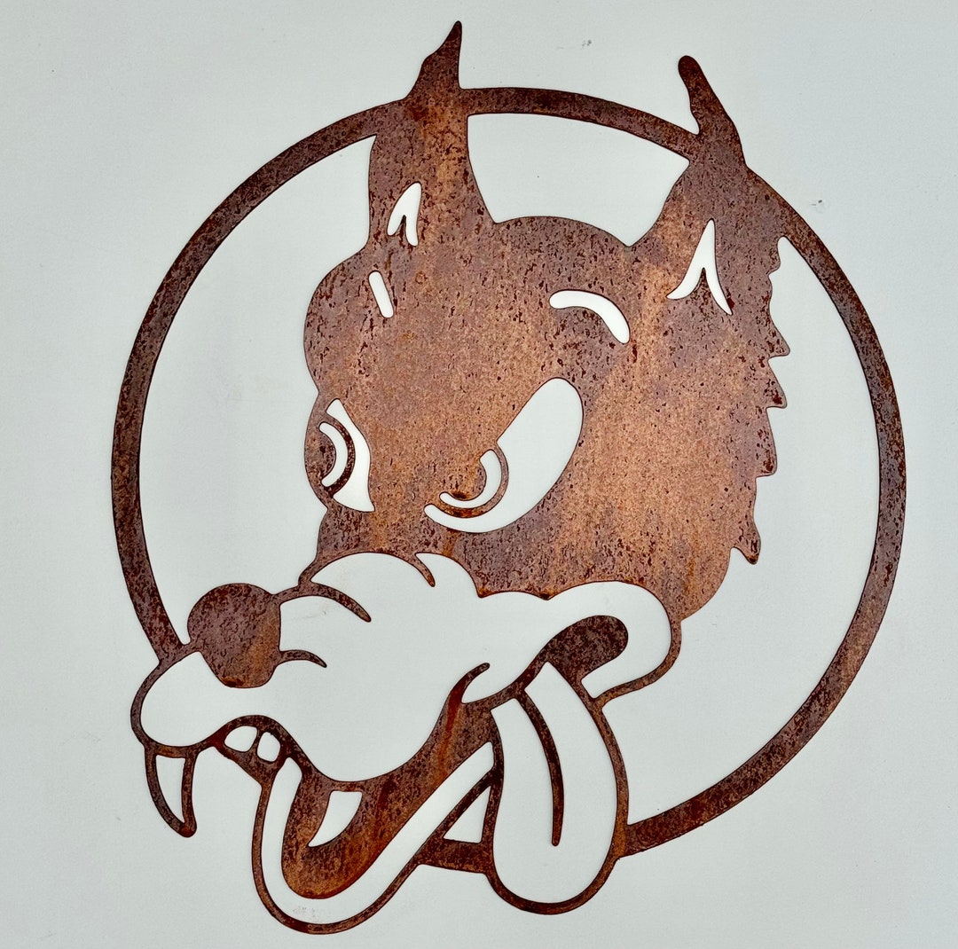 Wolf Sign 12 Inch Jerry Garcia Grateful Dead CNC Plasma Cut 12 Gauge ...