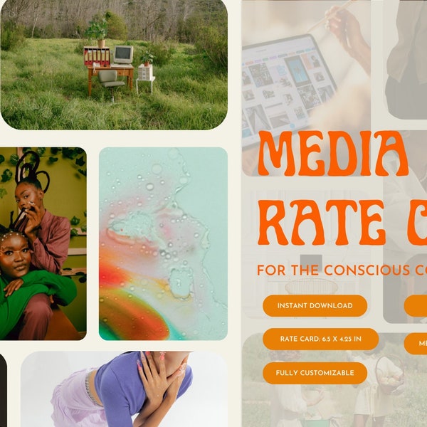 Rate Card Template - Etsy Canada