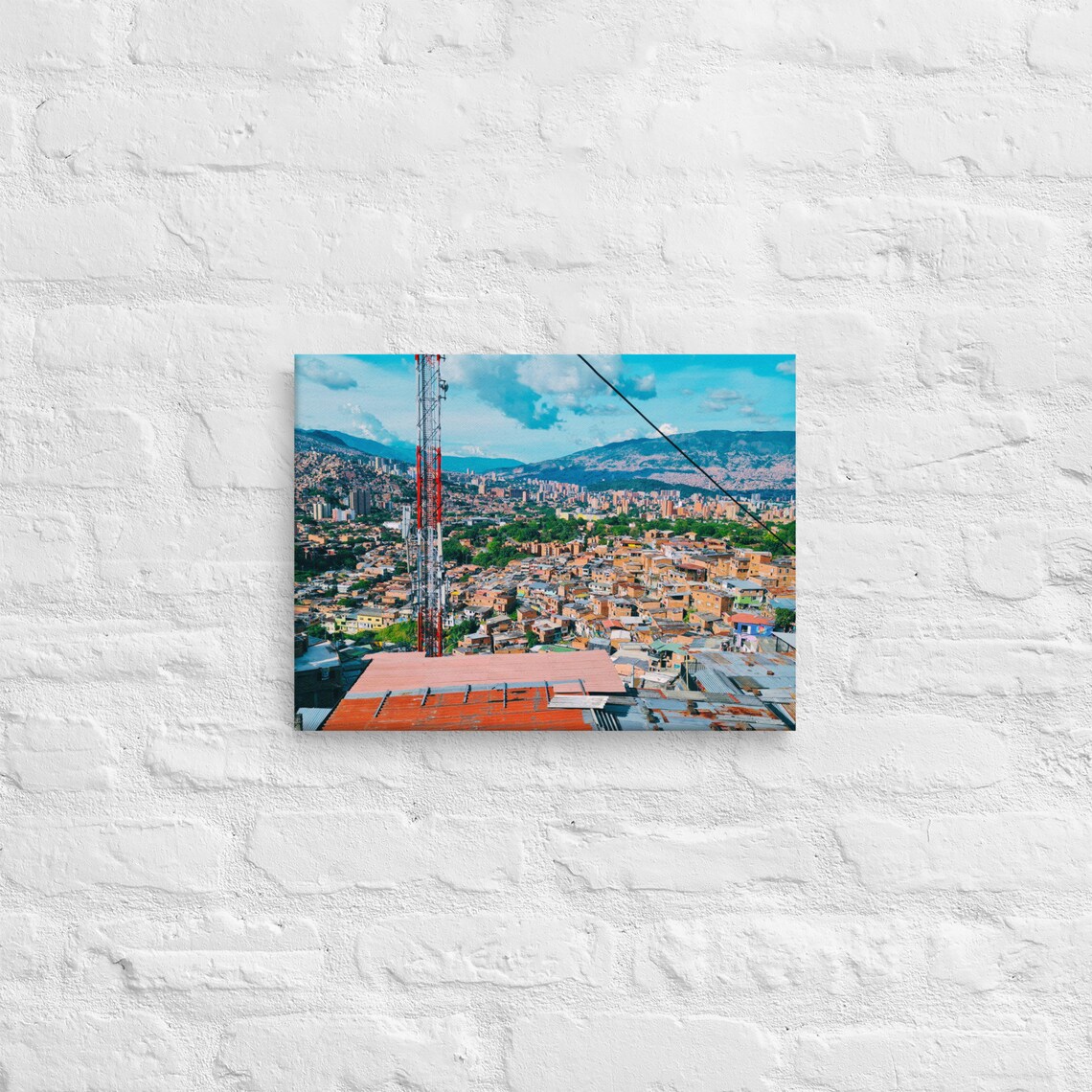 Communa 13 Medellin Colombia Canvas - Etsy