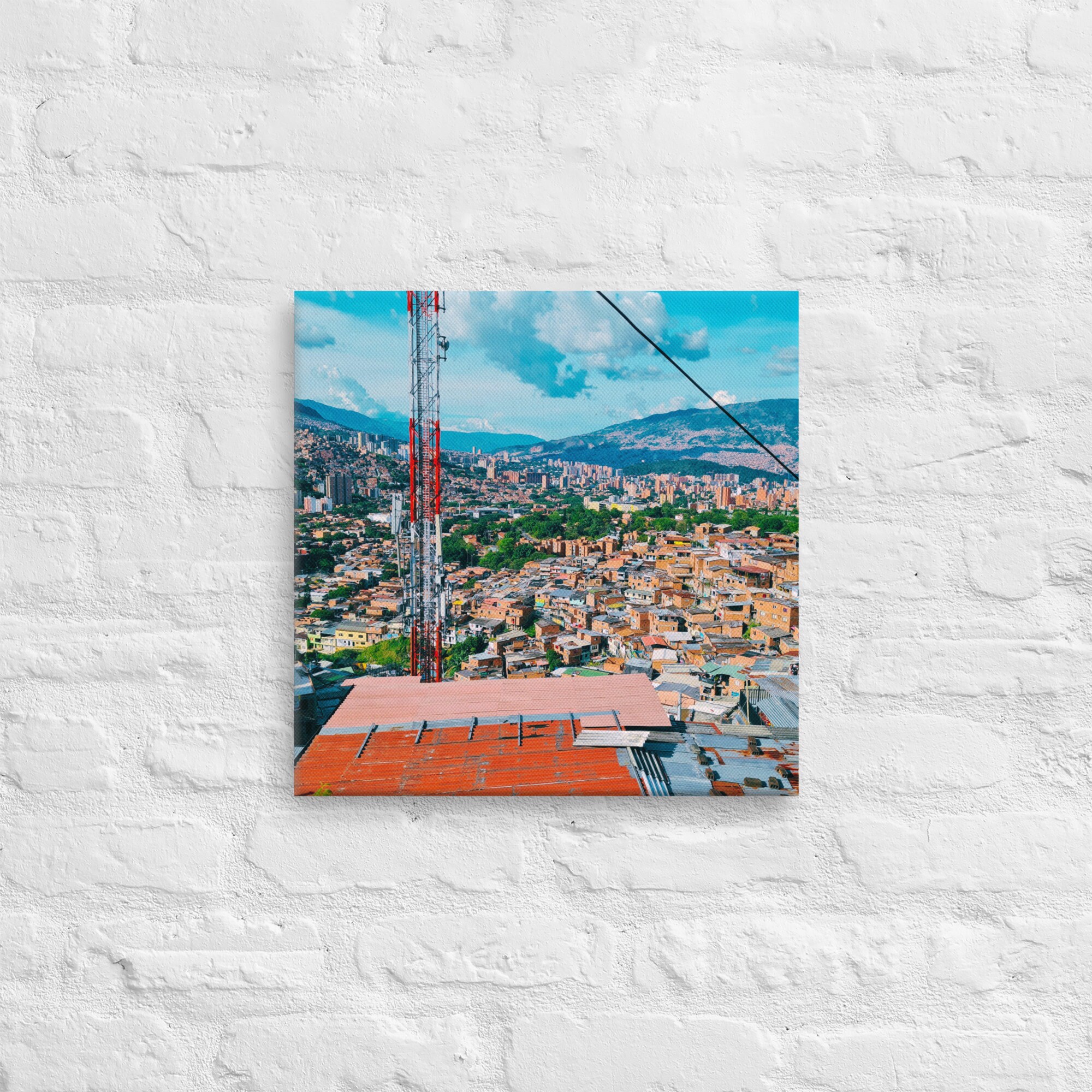 Communa 13 Medellin Colombia Canvas - Etsy