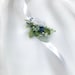 Small Dusty Blue + White Eucalyptus Child Corsage, Blue Flower Girl ...