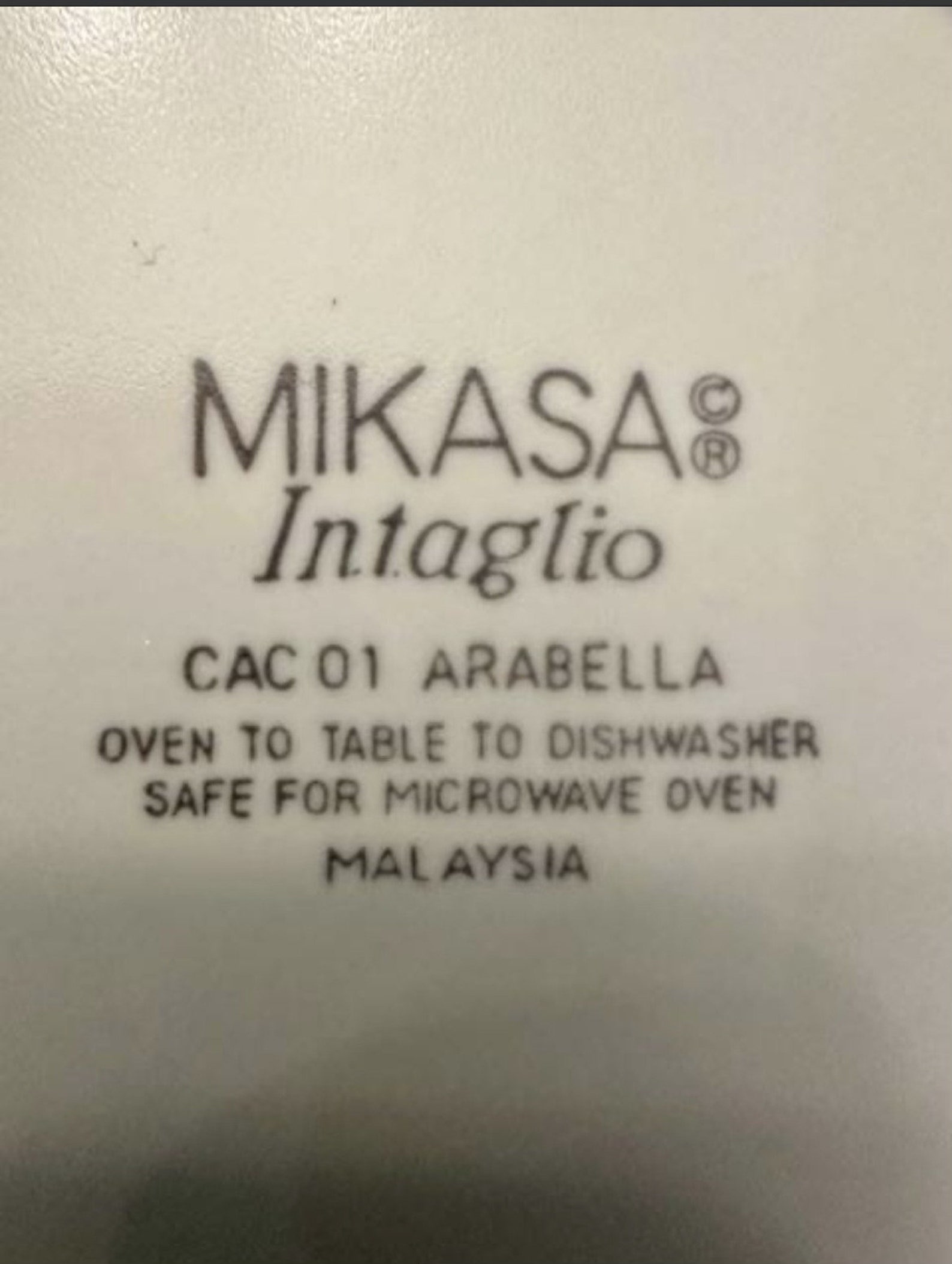 Mikasa Arabella Dinnerware Set Vintage 99 Piece Lot - Etsy