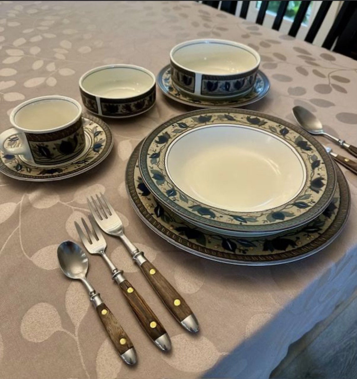 Mikasa Arabella Dinnerware Set Vintage 99 Piece Lot - Etsy