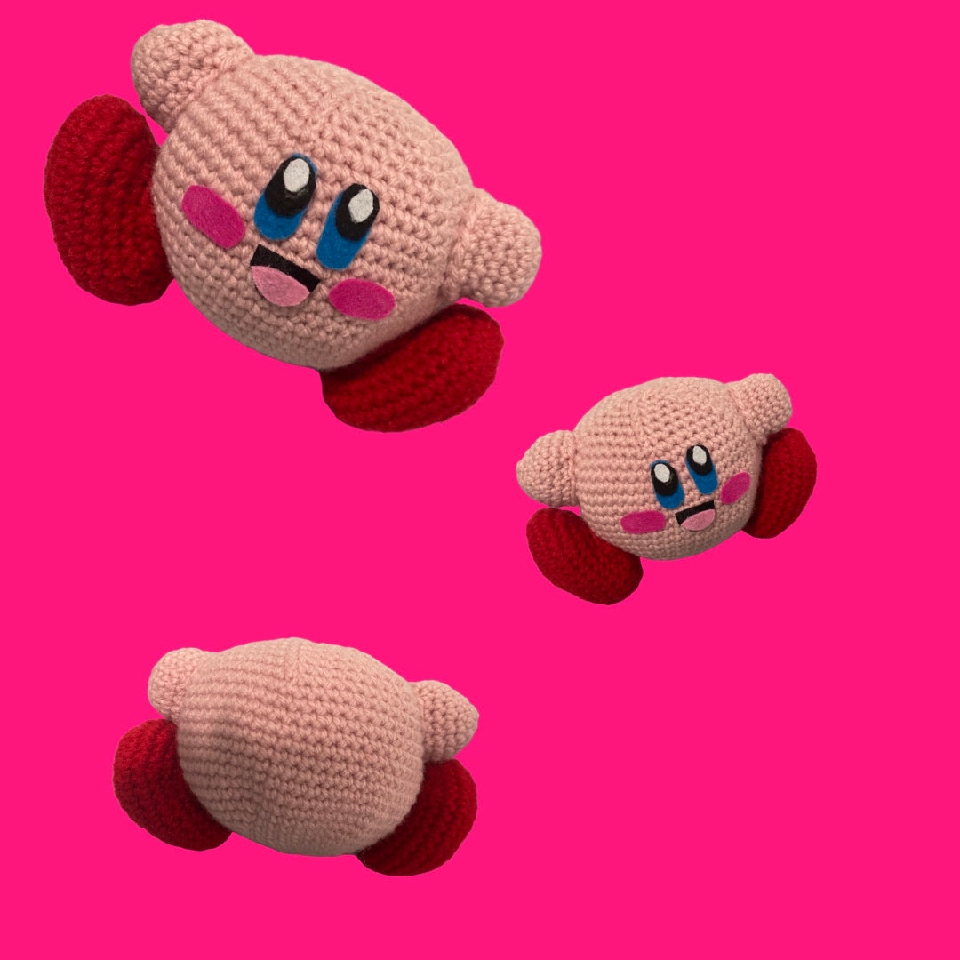 Crochet Kirby Plush- MTO - Etsy
