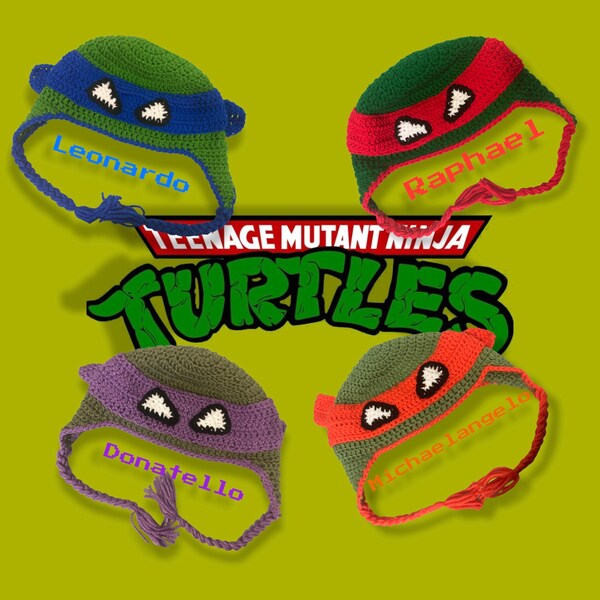 Ninja Turtle Hat - Etsy