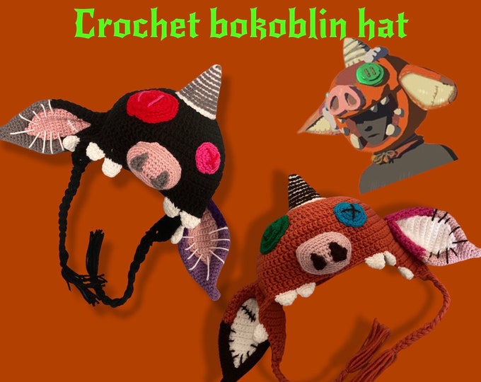 Crochet Bokoblin Hat - Etsy