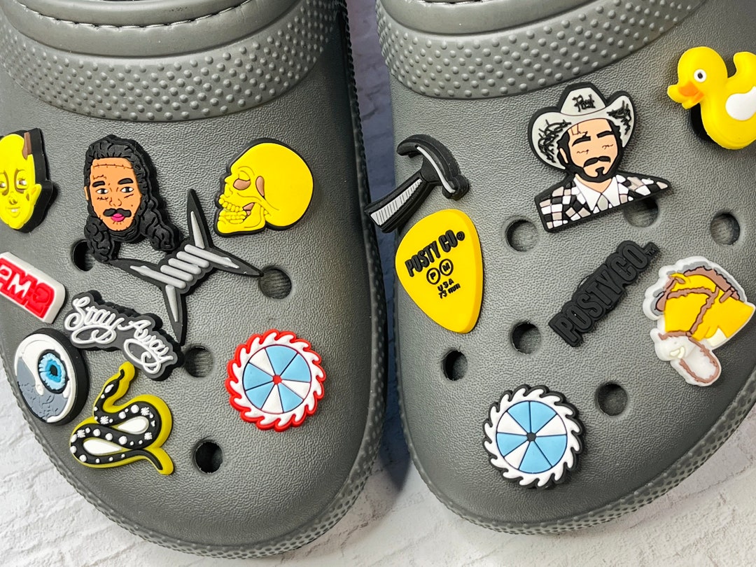 Rap Croc Charms Rapper Croc Charms Country Croc Charms - Etsy