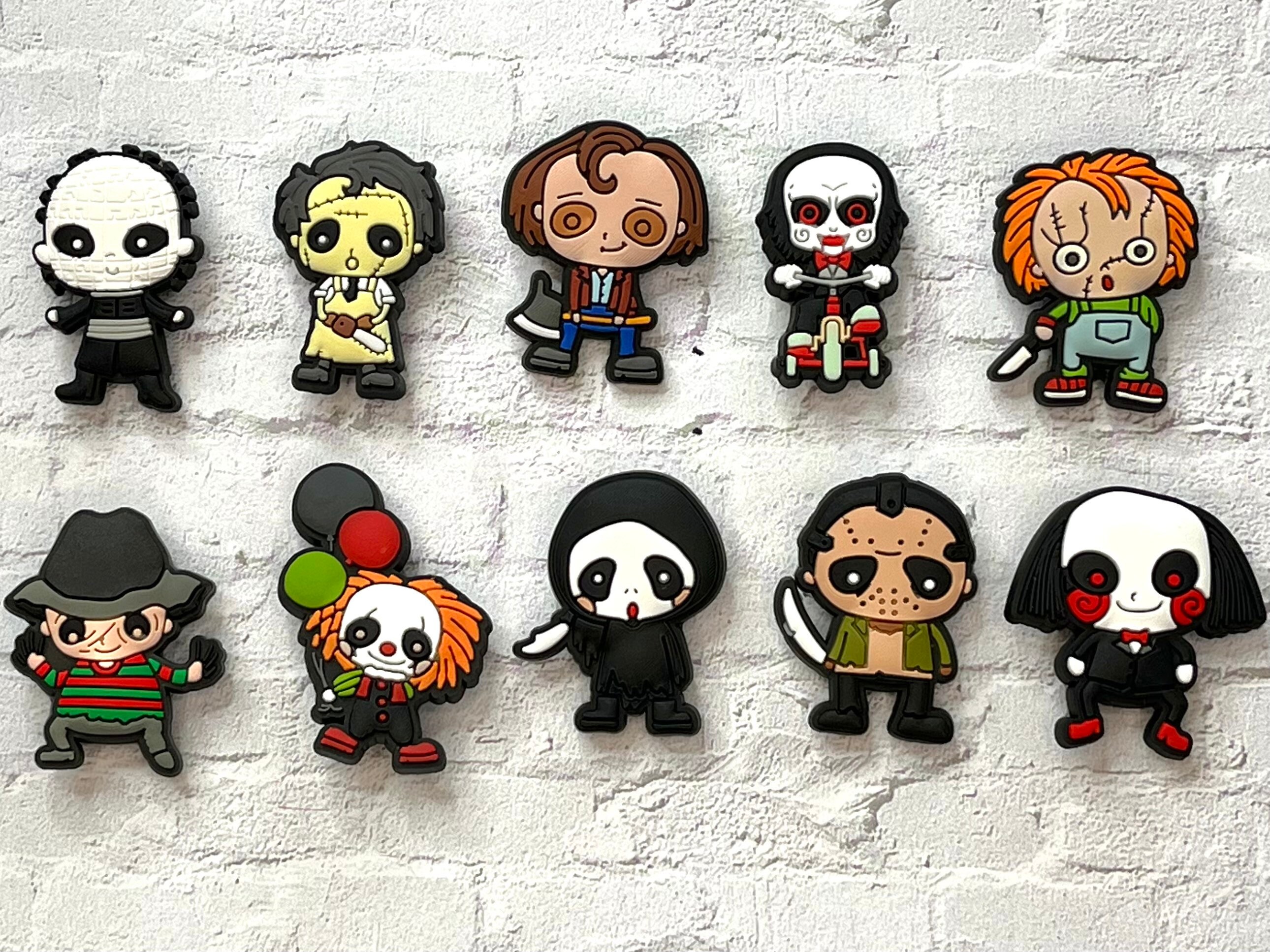 Horror Movie Croc Charms Ghost Face Croc Charms Killer - Etsy