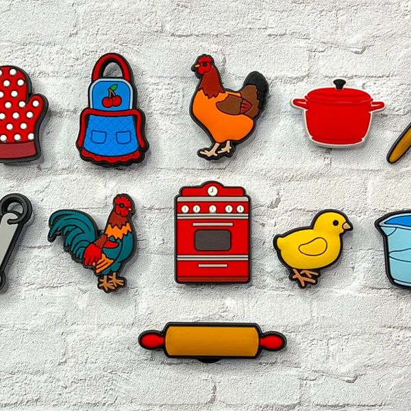 Chicken Charms - Etsy