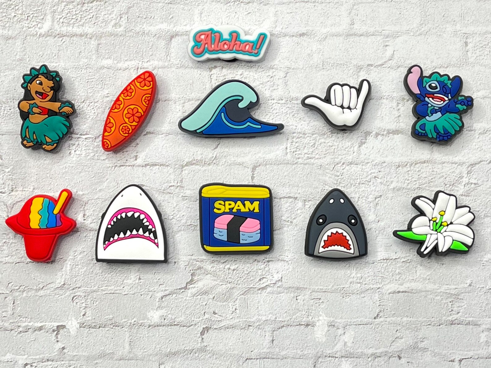 Hawaii Croc Charms Island Croc Charms Aloha Croc Charms - Etsy