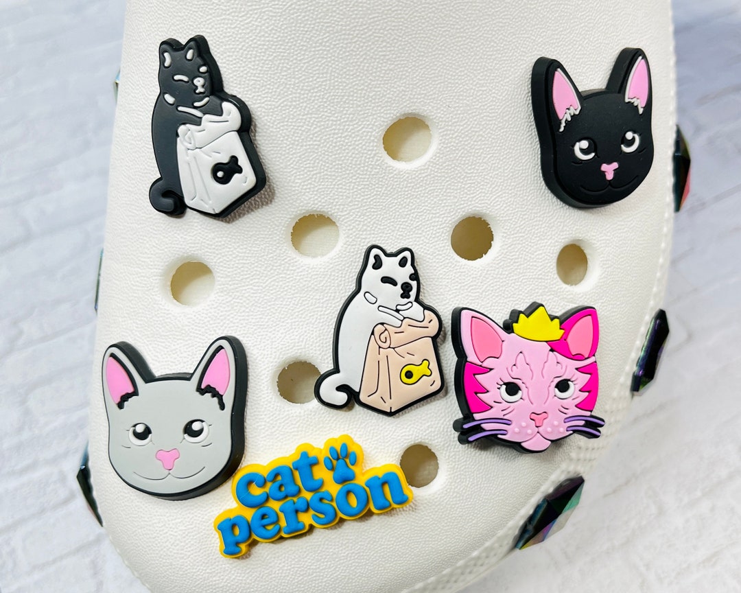 Cat Croc Charms Kitten Croc Charms Pet Croc Charms Cat - Etsy