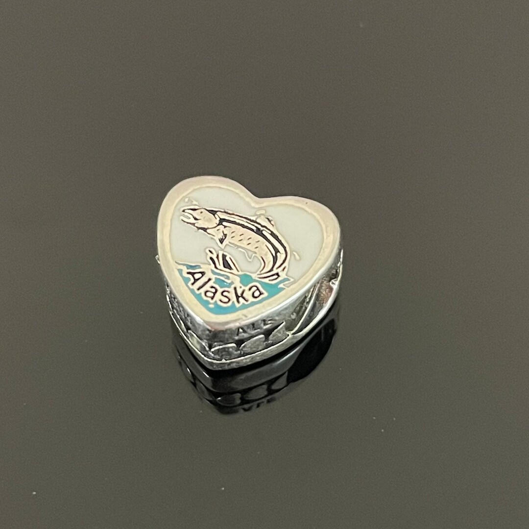 Pandora Alaska Bear Dangle Charm Sea Travel | Authentic Pandora Charm ...