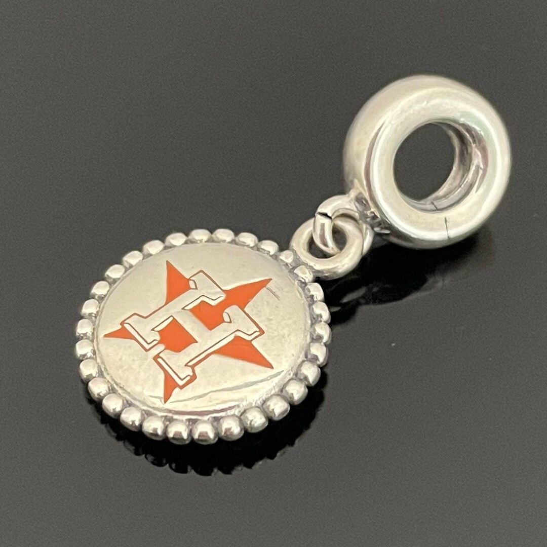 Pandora Houston Astros H-town Charm Pendant |925 Jewelry | Women ...