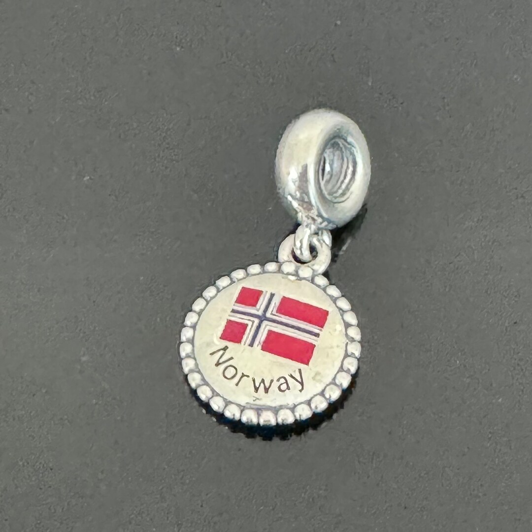 Pandora Norway Flag Dangle Charm | 925 Jewelry | Women Jewelry | Travel ...