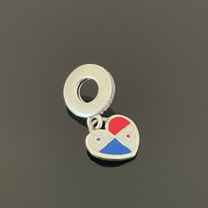 Authentic Pandora | Pandora Panama Flag Travel Dangle Charm |925 ...