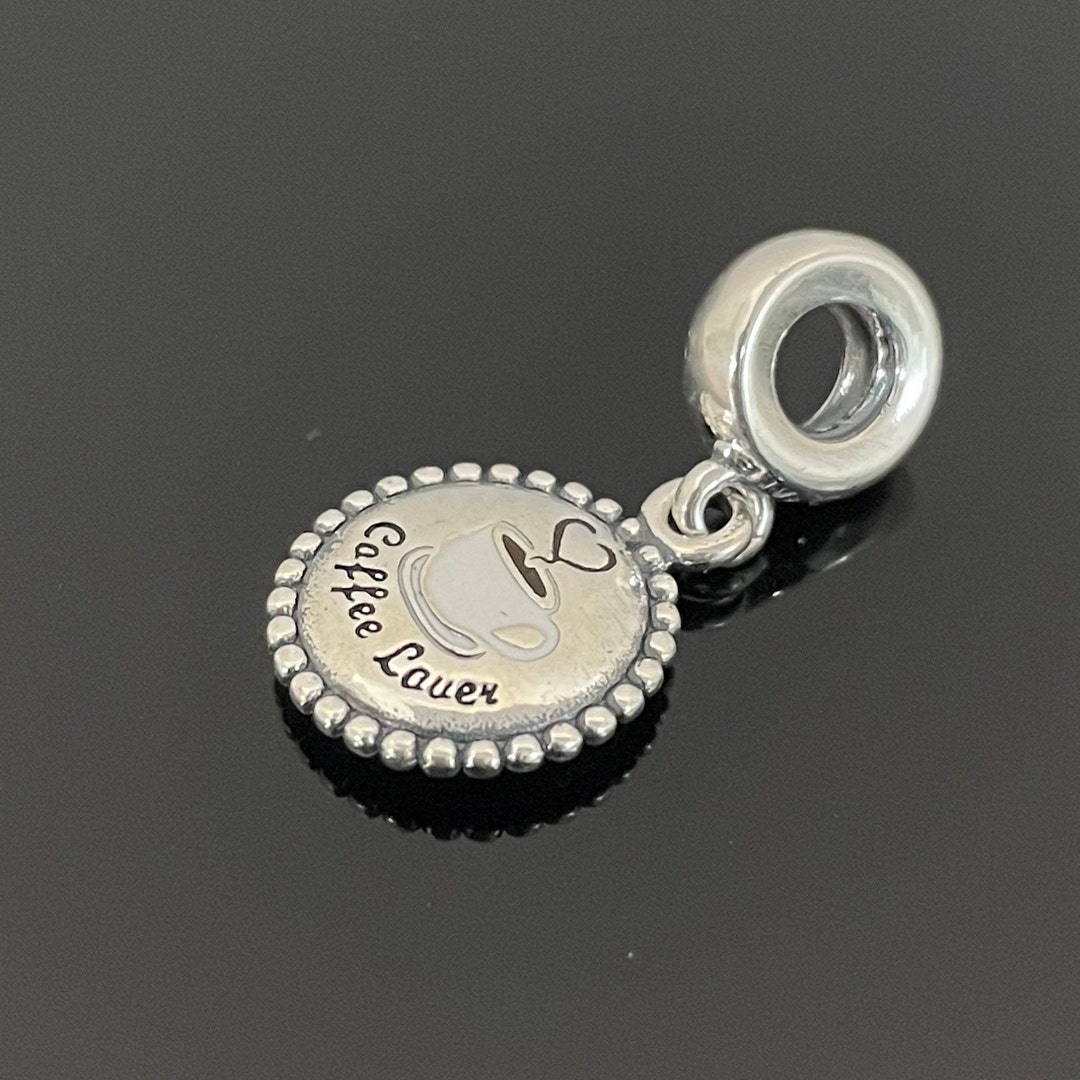 Pandora Silver Coffee Lover Dangle Pendant |925 Jewelry | Women Jewelry ...