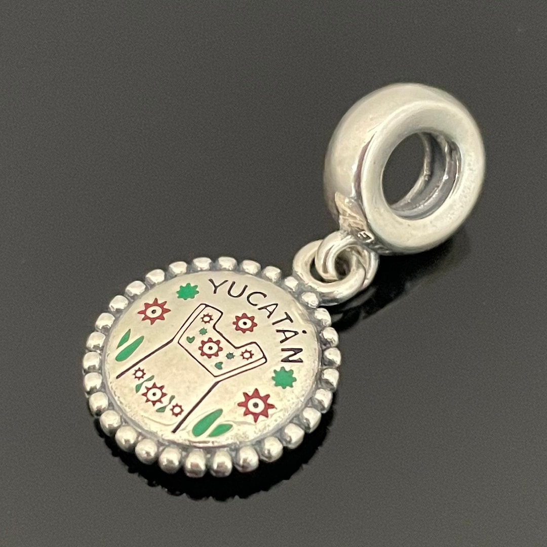 Pandora Yucatan Quintana Roo Dangle Charm Mayan World Pendant |925 ...
