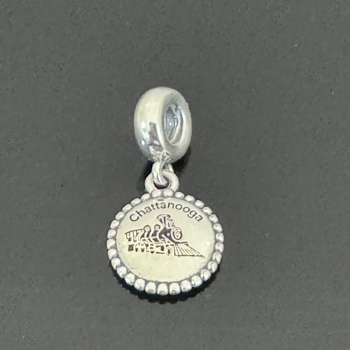 Genuine Pandora Brand Charm |pandora Chattanooga Train Dangle Charm ...