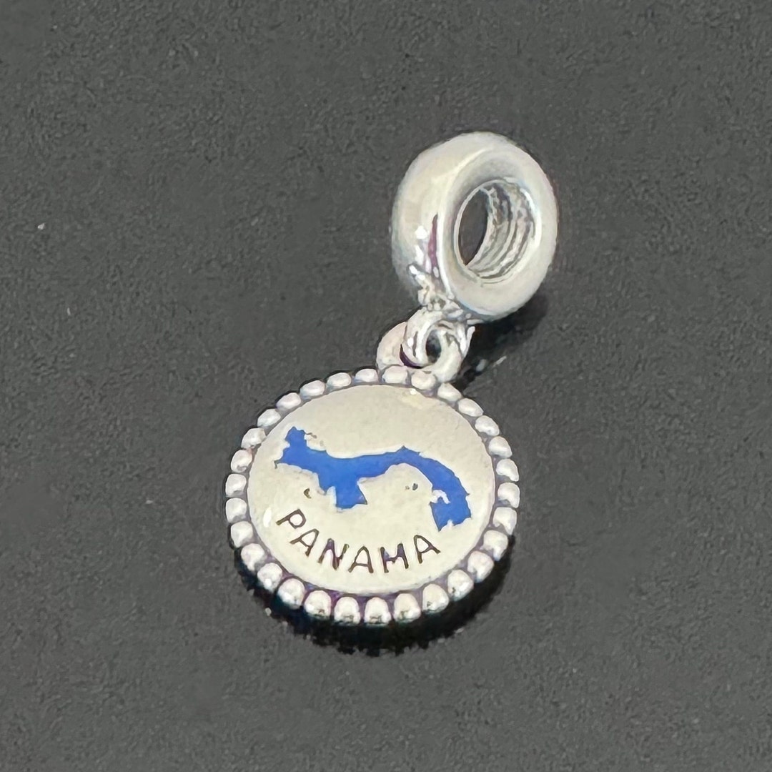 Authentic Pandora Charm |pandora PANAMA MAP Dangle Charm| Pandora ...