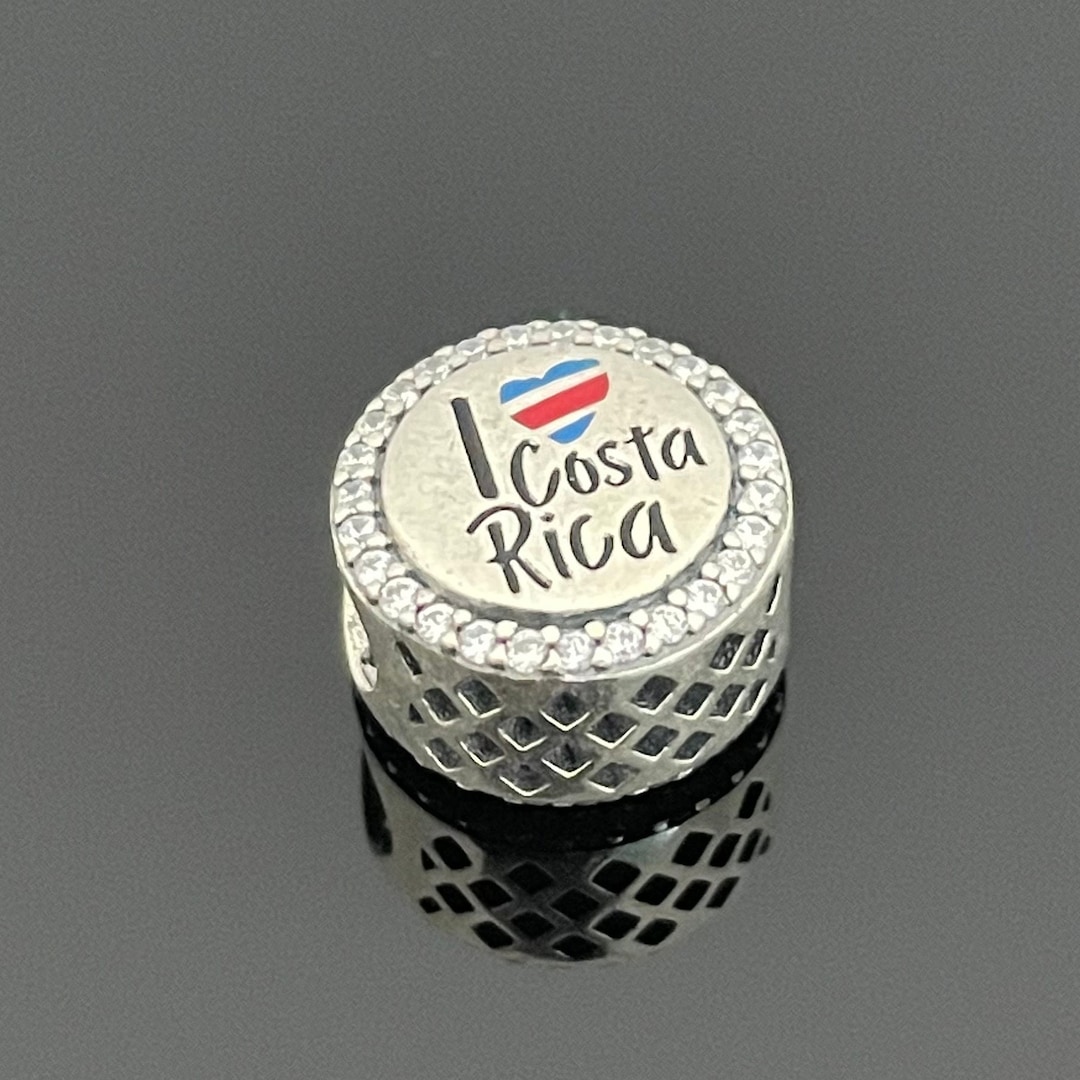 Pandora I Love Costa Rica Exclusive Dangle Charm | Charm for Bracelet ...