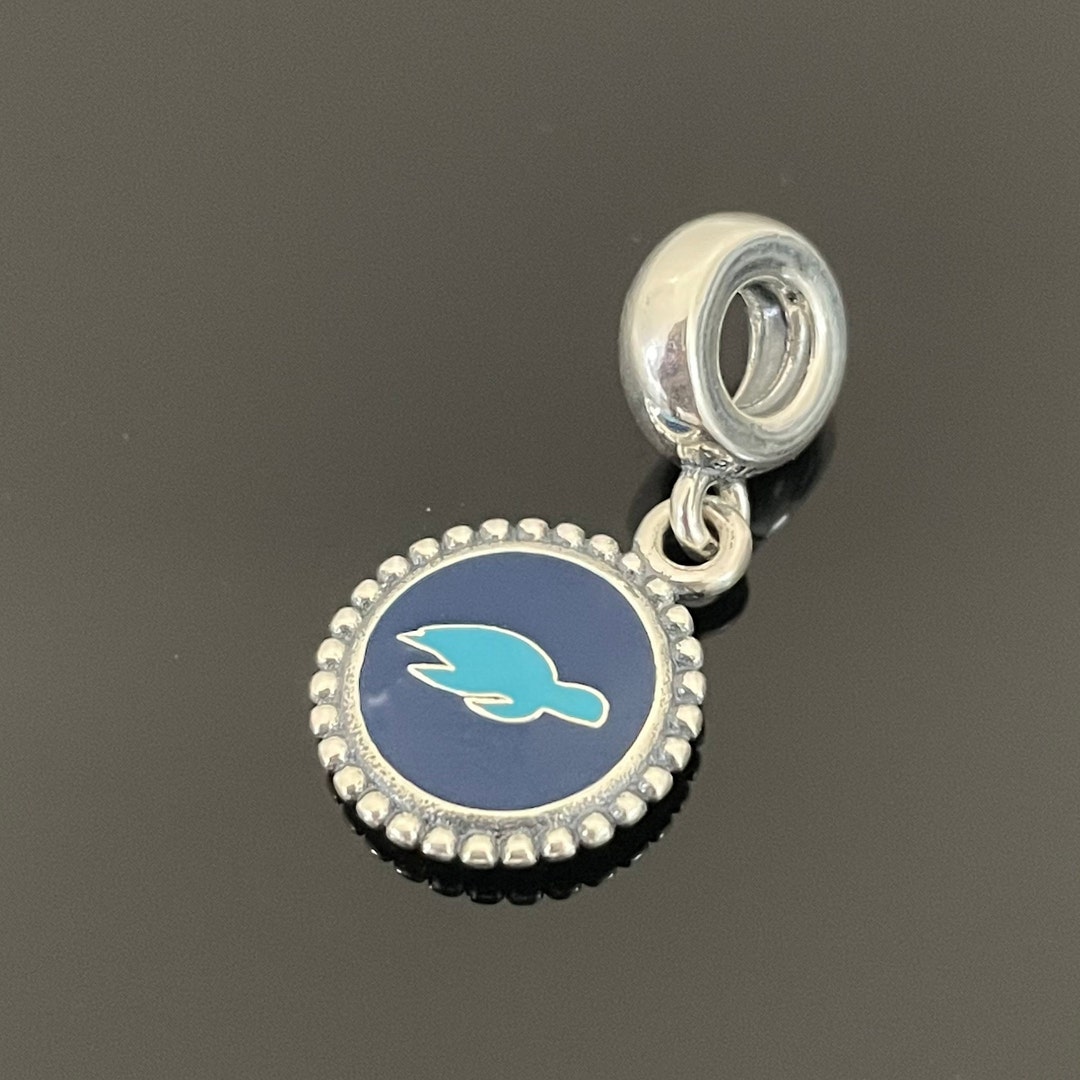 Genuine Pandora Brand Charm | Pandora Blue Sea Turtles Charm |925 ...
