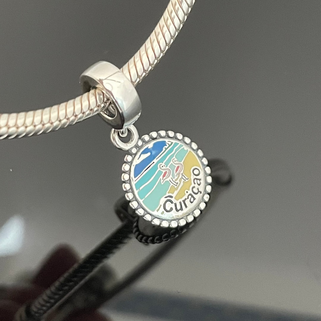 Pandora Curacao Beach Travel Exclusive Dangle Charm Pendant |925 ...