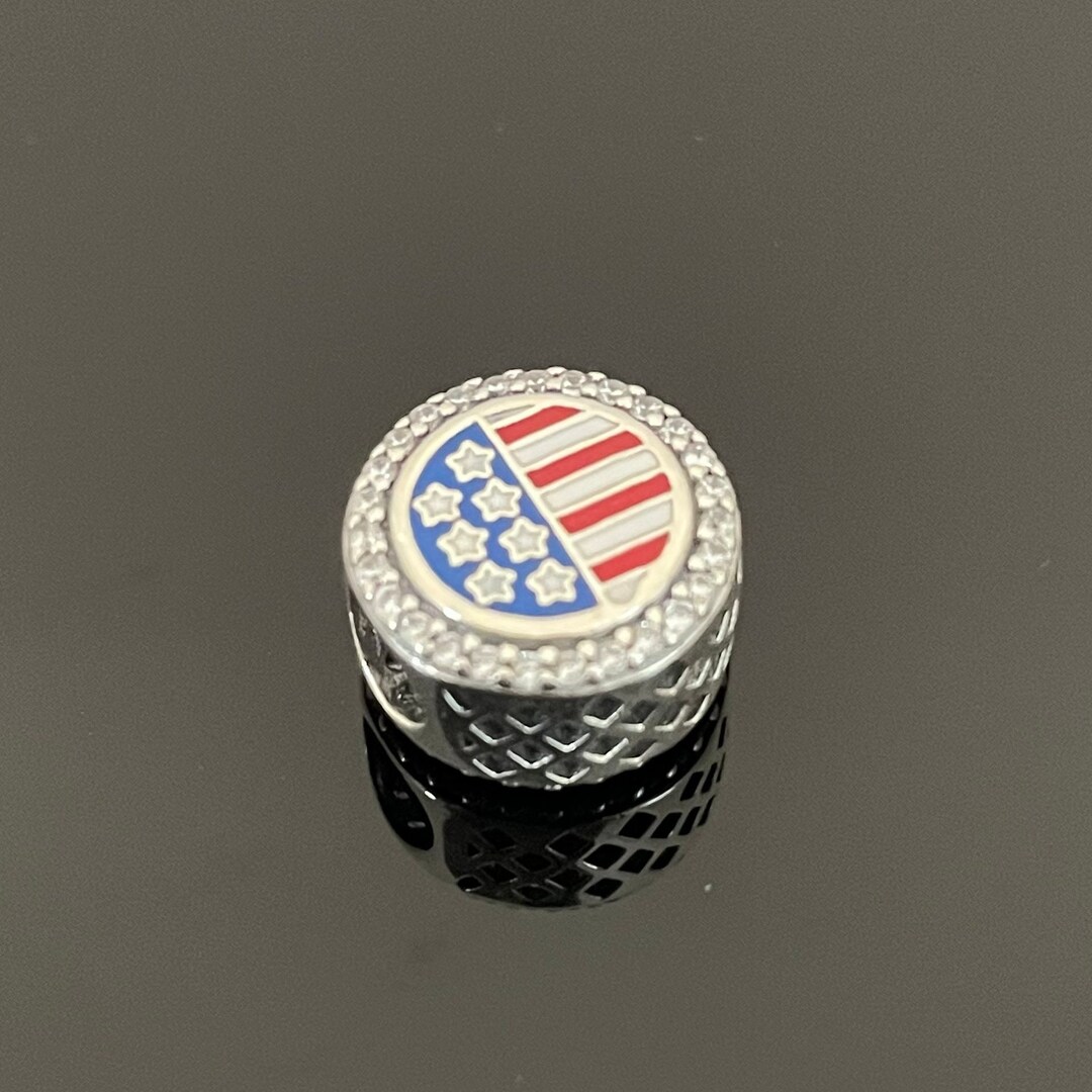 Pandora Charms | Pandora 7 Stars Flag Charm | Pandora Charm for ...