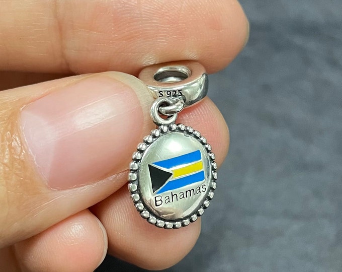 Pandora Bahamas Flag Exclusive Charm | Patriotic & Flags Charms ...