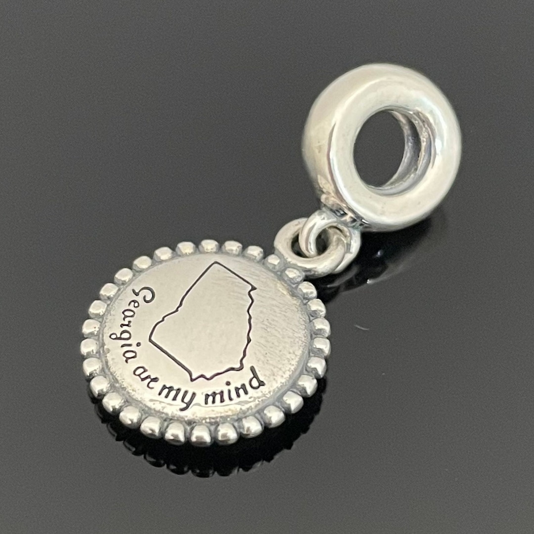 Pandora Georgia on My Mind Dangle Charm |925 Jewelry | Women Jewelry ...