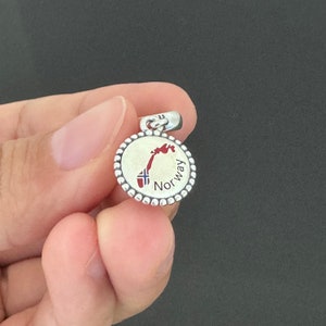 Authentic Pandora Charm |pandora Norway MAP Dangle Charm| Pandora ...