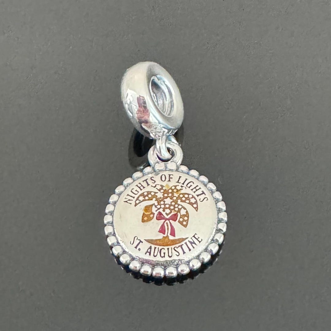 Pandora Brand Charm |pandora ST.AUGUSTINE Dangle Charm| Pandora ...