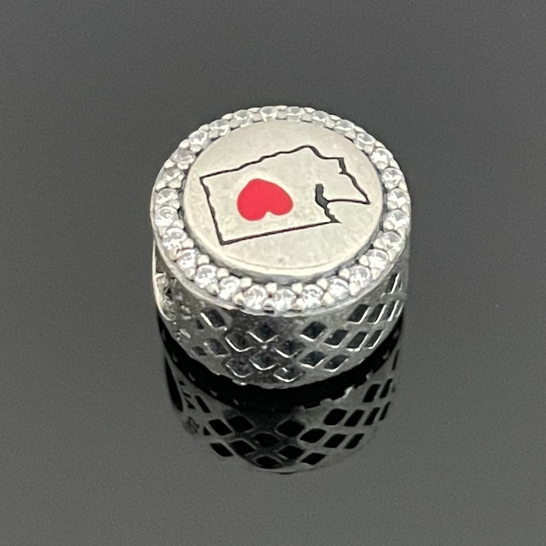 Pandora Washington Map Exclusive Dangle Charm| Charm for Bracelet ...