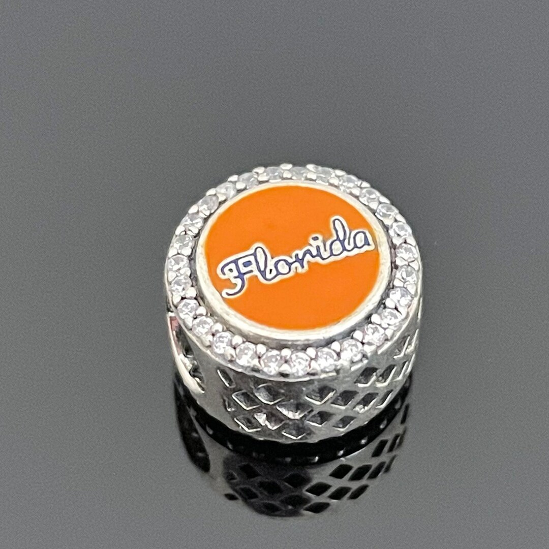 Pandora HOME Florida Map Exclusive Dangle Charm Charm for Bracelet and ...