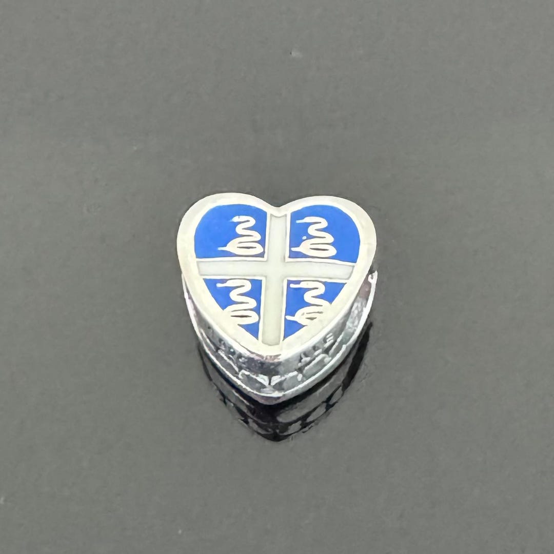 Pandora I Love Martinique Flag Exclusive Heart Charm | Authentic ...
