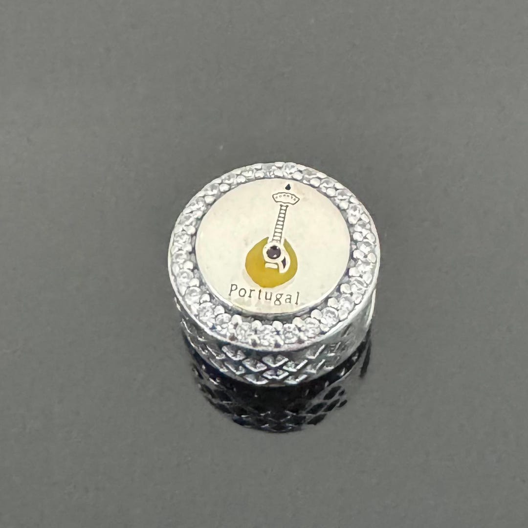 A Real Pandora |pandora Portugal Bead Charm Travel Charm | Charm for ...